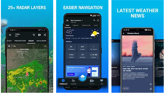 11 Best Weather Apps To Help You Plan Your Day - Tekrevol