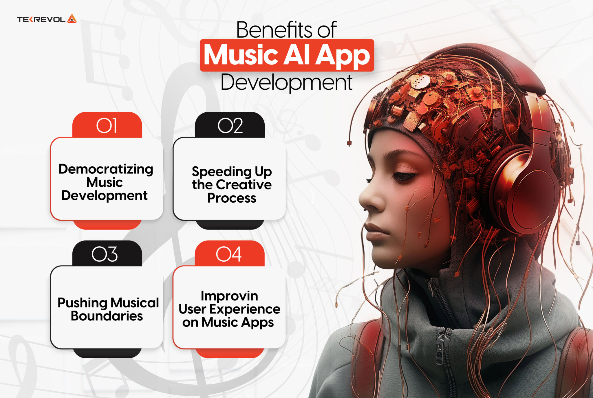 Music AI App Development: Where Technology Meets Musical Genius - TekRevol