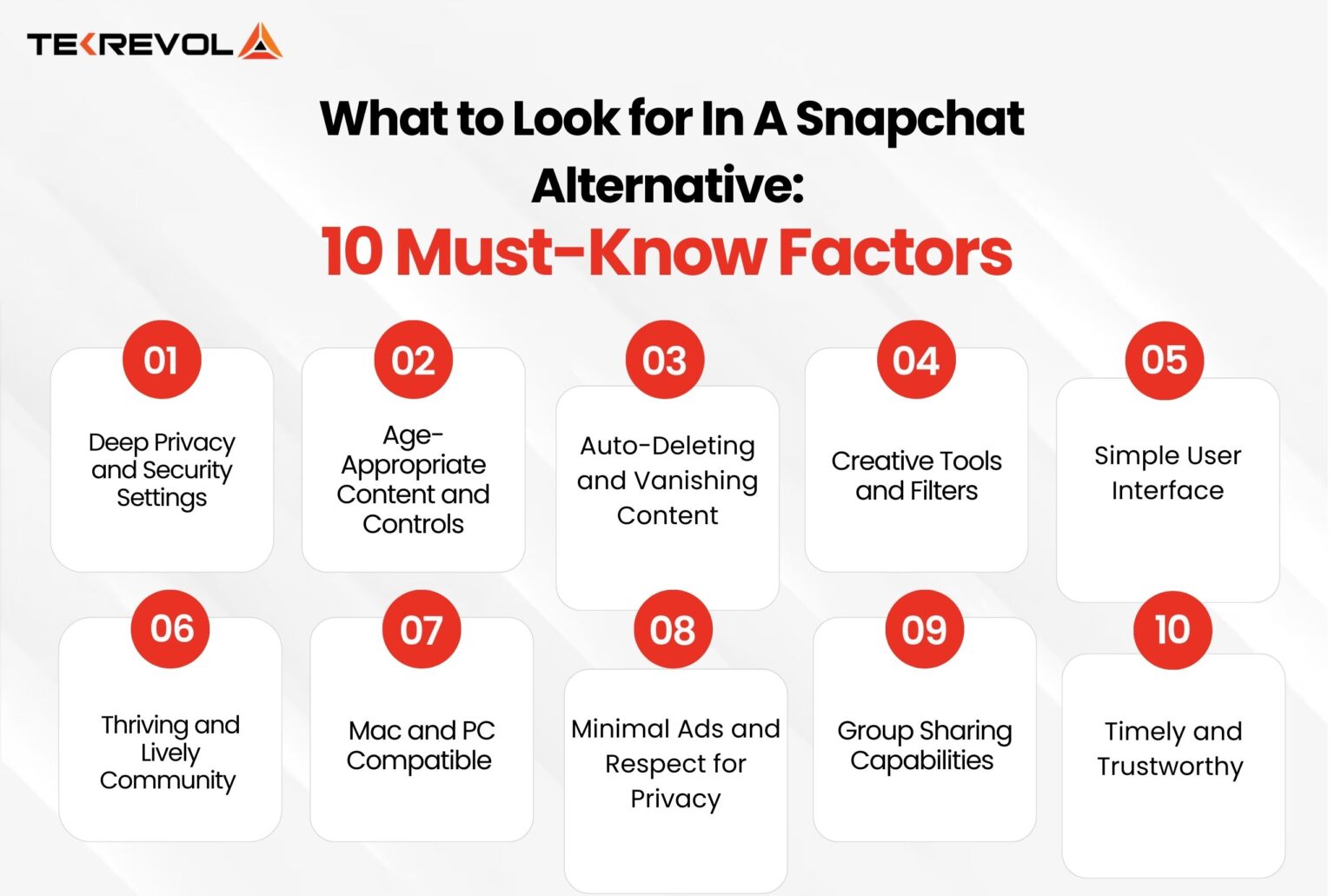 Best Apps Like Snapchat: Top Alternatives to Try - TekRevol