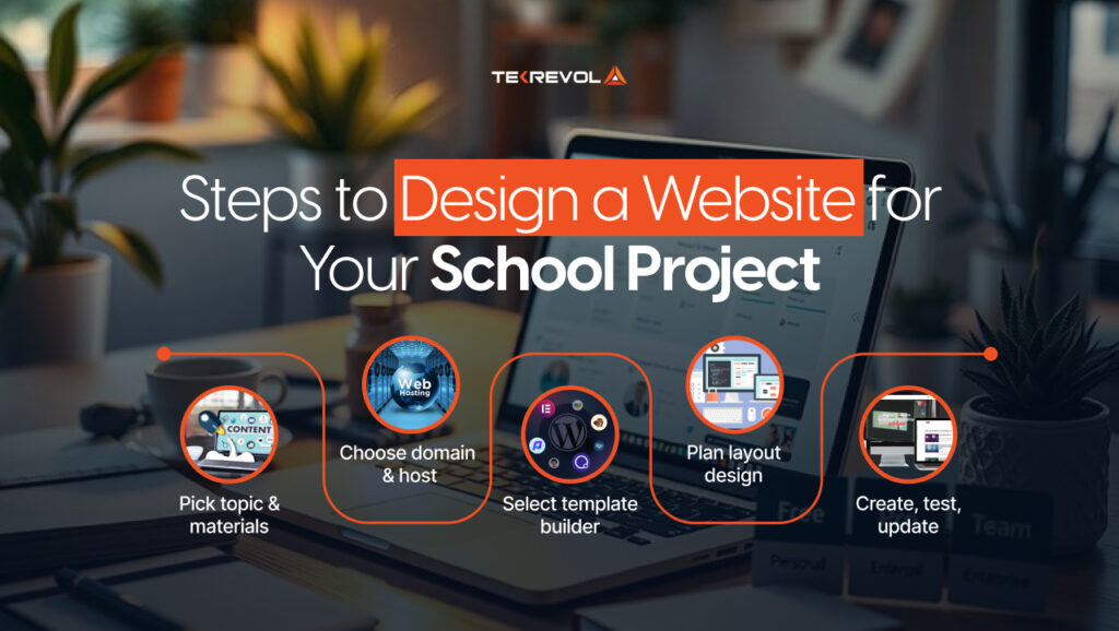 How to Make a Website for a School Project?